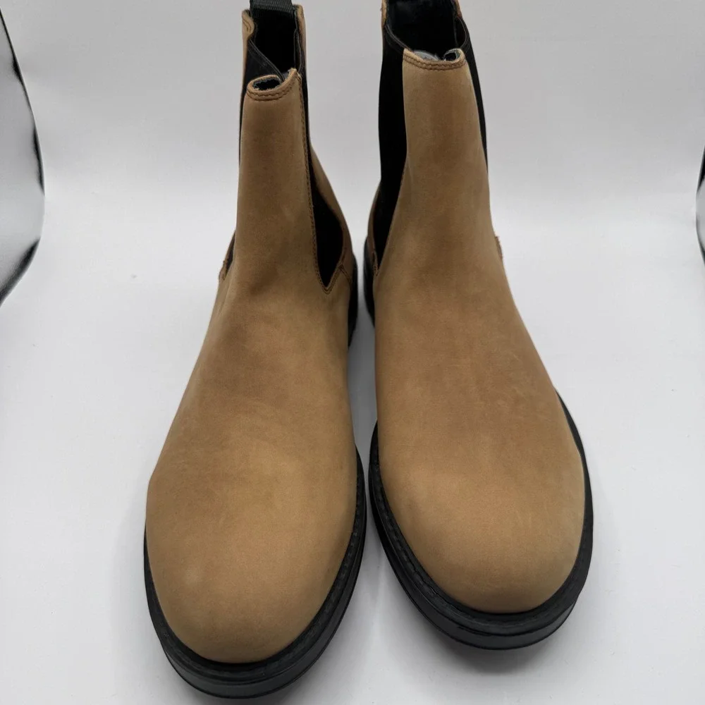 Nisolo | Shoes | Nisolo Allweather Mateo Leather Chelsea Boots Tan Lug ...